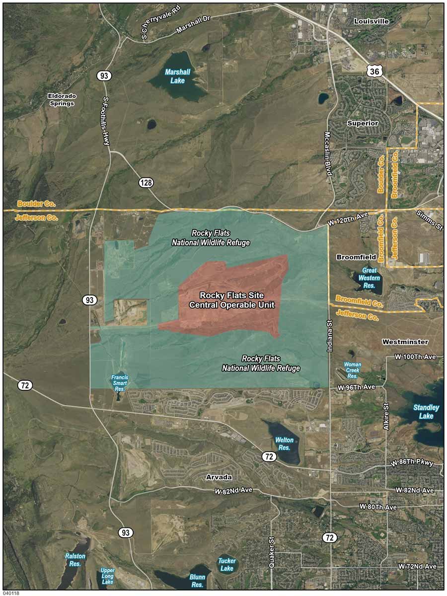 New warning signs installed at Rocky Flats National Wildlife Refuge